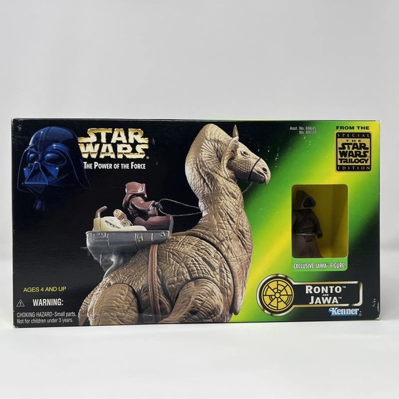 Kenner | Toys | New 997 Star Wars Ronto Jawa Action Figures Power Of The Force Vintage Kenner ...